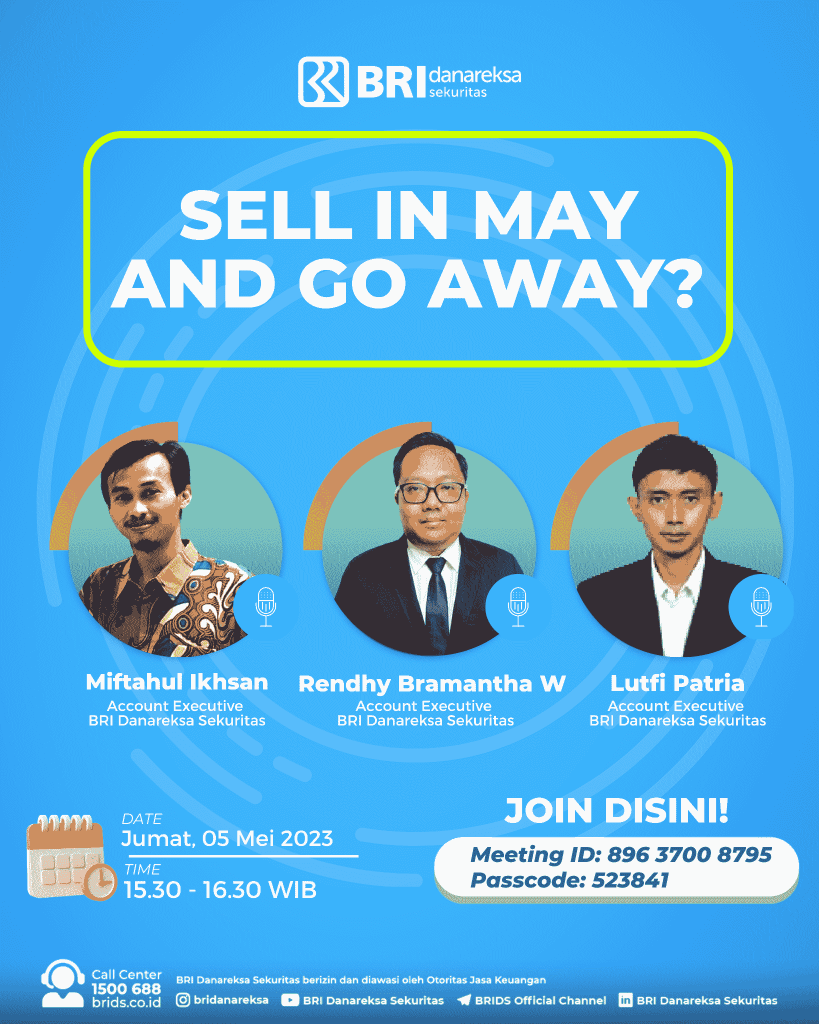 Sell In May And Go Away Sell In May And Go Away