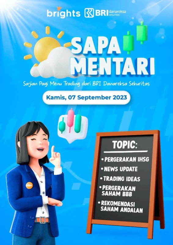 SAPA MENTARI, 07 September 2023 - BRI Danareksa Sekuritas