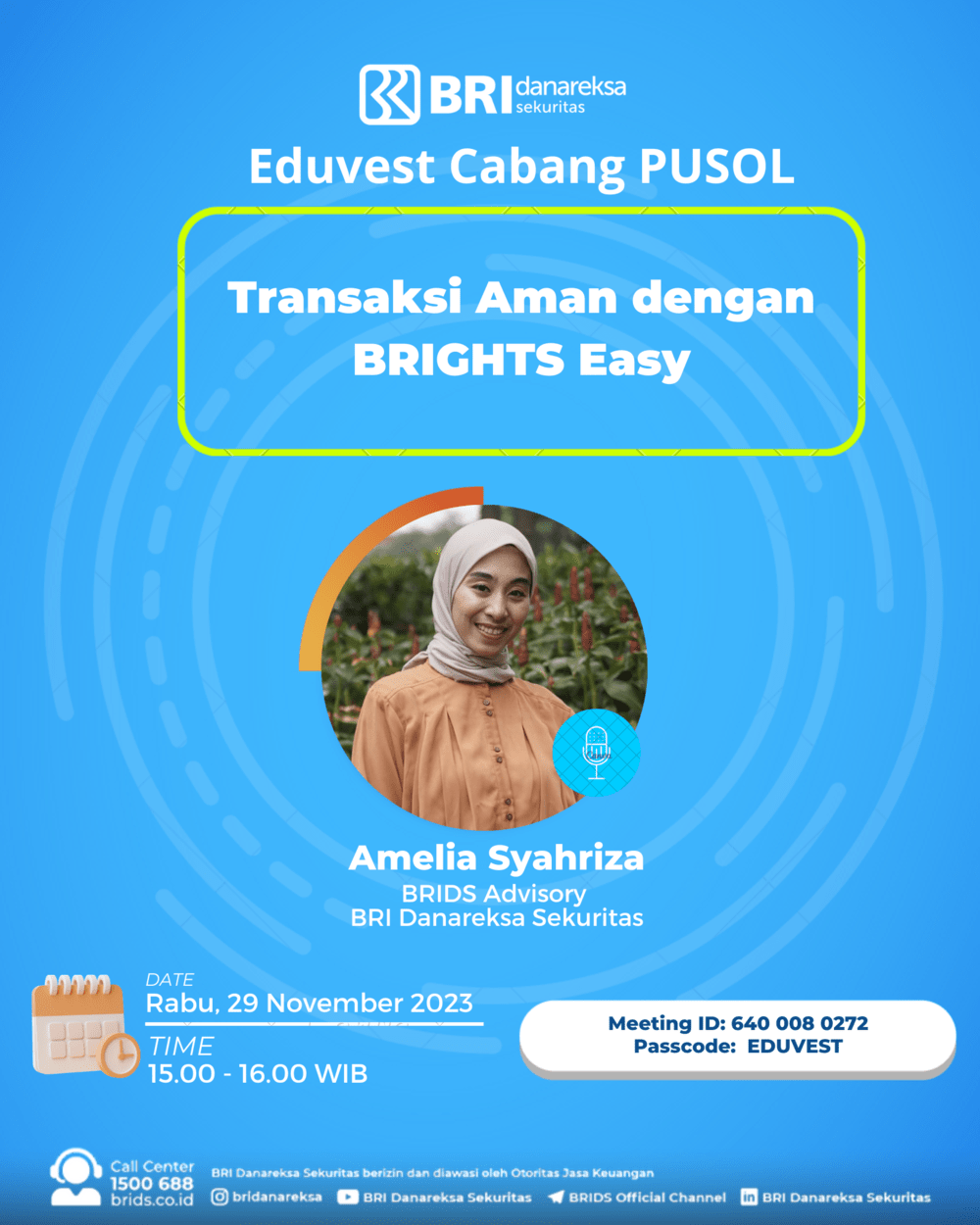 Transaksi aman dan mudah dengan BRIGHTS EASY